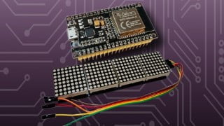 Control a LED Matrix via web interface with Arduino ESP32 - LiveTalent.org
