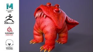 Creating a Cute Monster in ZBrush & Substance Painter - LiveTalent.org
