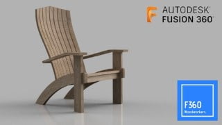 Fusion 360 for Woodworkers, Designing an Adirondack Chair - LiveTalent.org