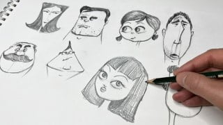 How to draw Cartoony Faces - LiveTalent.org
