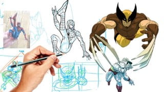 How To Draw DYNAMIC ACTION for Comics - LiveTalent.org