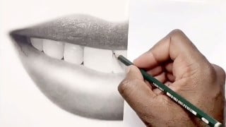How to Draw Hyper Realistic Lips - LiveTalent.org