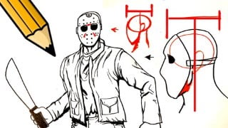How to Draw JASON VOORHEES - LiveTalent.org
