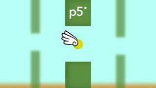 Make A Flappy Bird Game using JavaScript & P5.js framework - LiveTalent.org