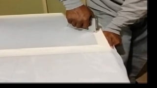 Making Your Own Screens- Step by Step (Low Cost) / Lesson #1 ...