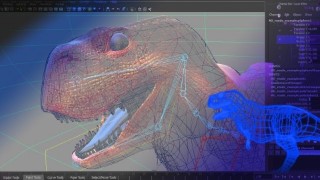 Maya Rigging a Dinosaur in 4 hours - LiveTalent.org