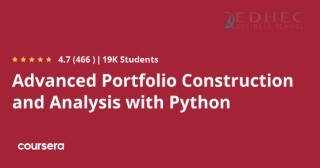 Advanced Portfolio Construction and Analysis with Python - LiveTalent.org