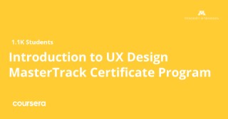 Introduction to UX Design MasterTrack Certificate Program - LiveTalent.org