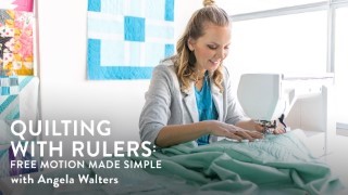 Quilting With Rulers: Free Motion Made Simple - LiveTalent.org