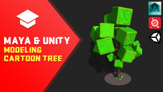 Maya & Unity 3D - Modeling Lowpoly Tree for Mobile Games - LiveTalent.org