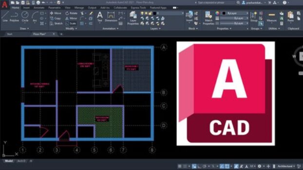 Free Tutorial - Complete AutoCAD 2D floor Plan course for Beginner ...